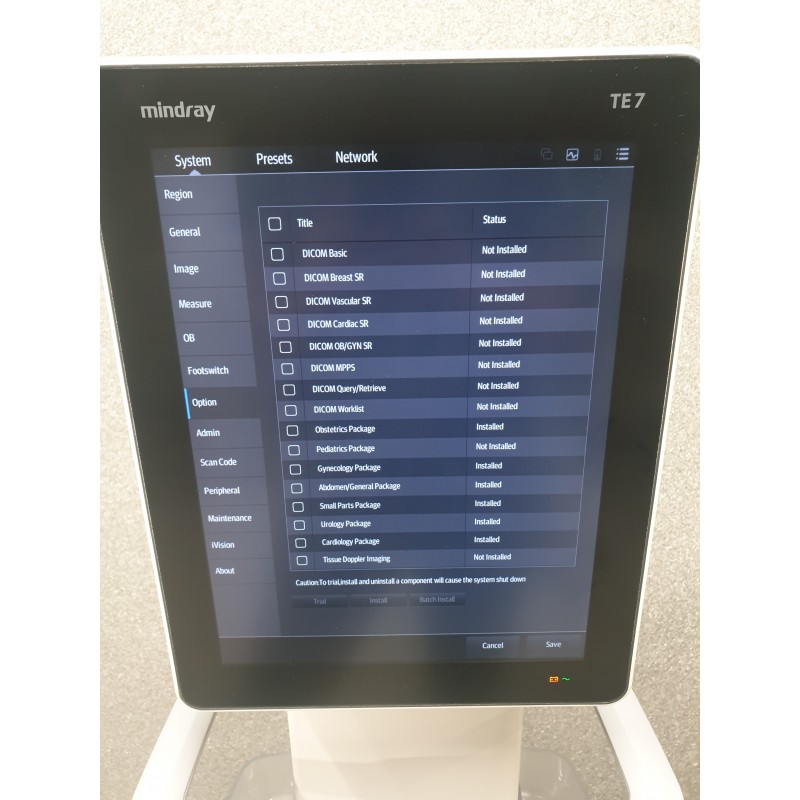 Mindray TE7